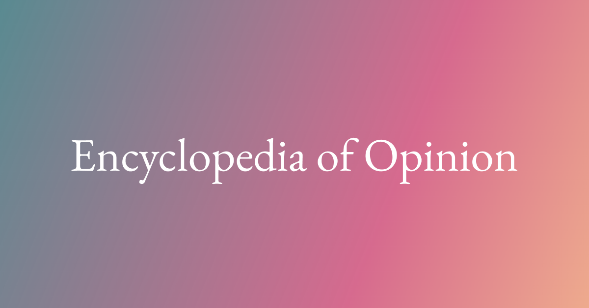 Proponents - Explore our list of argument proponents - Encyclopedia of ...